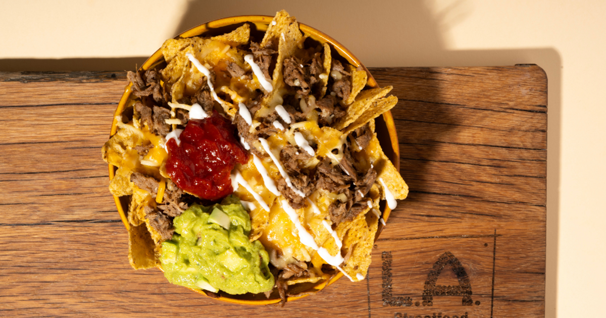 Recept: Pulled Shiitake Nacho’s | LA Streetfood | L.A. Foods BV