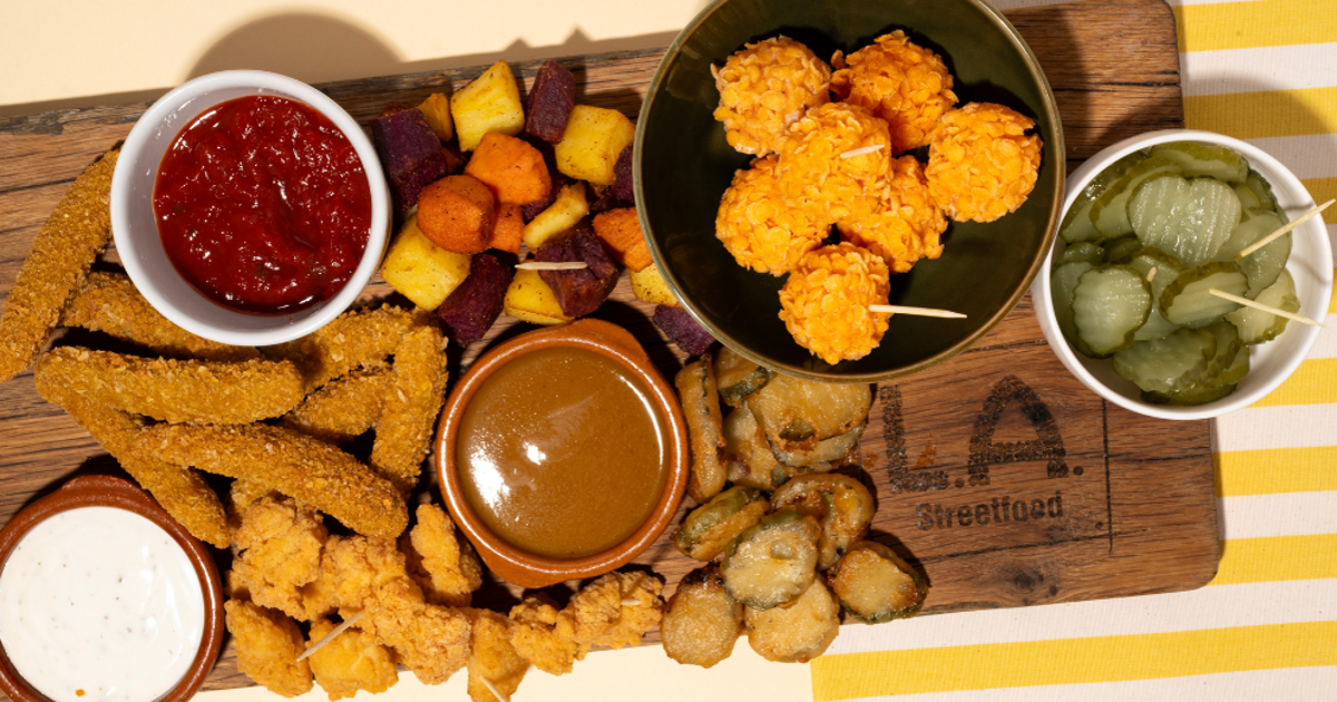 Recette : Plateau apéro streetfood Deluxe | LA Streetfood | L.A. Foods BV