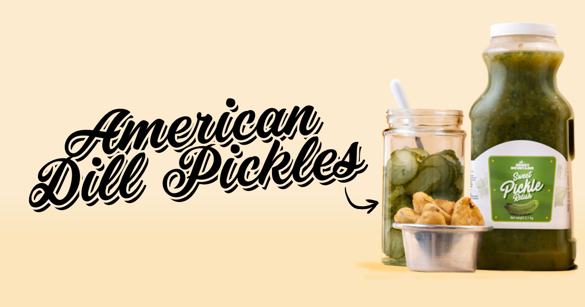 American Dill Pickles | LA Streetfood - horeca | L.A. Foods BV