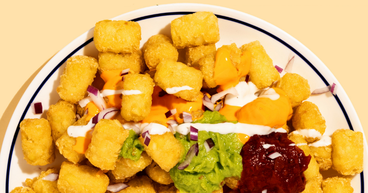 Recette: Tatcho Loaded Tater Tots | LA Streetfood | L.A. Foods BV