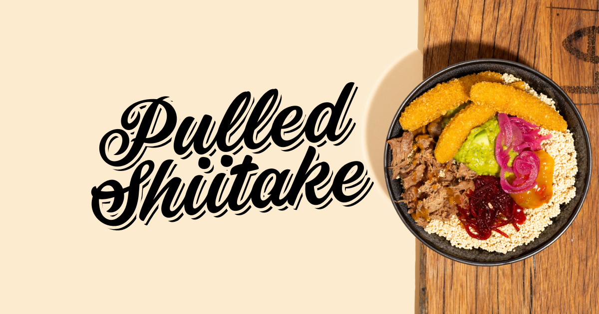 Pulled Shiitake | LA Streetfood - horeca | L.A. Foods BV