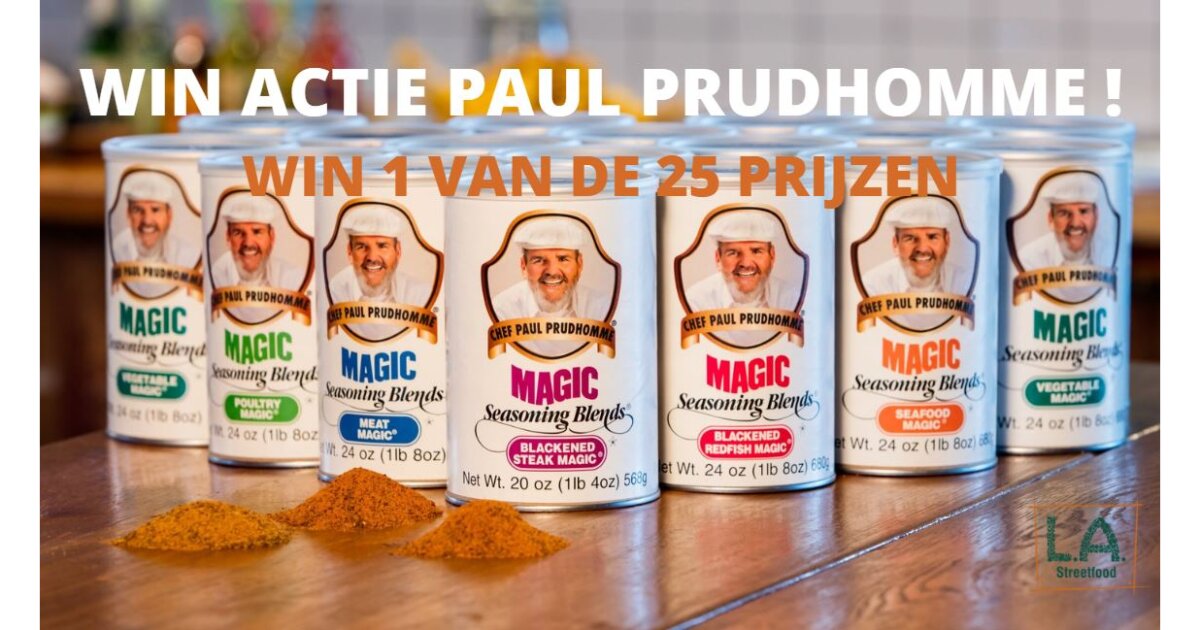 Paul Prudhomme Actie Week | L.A. Foods BV