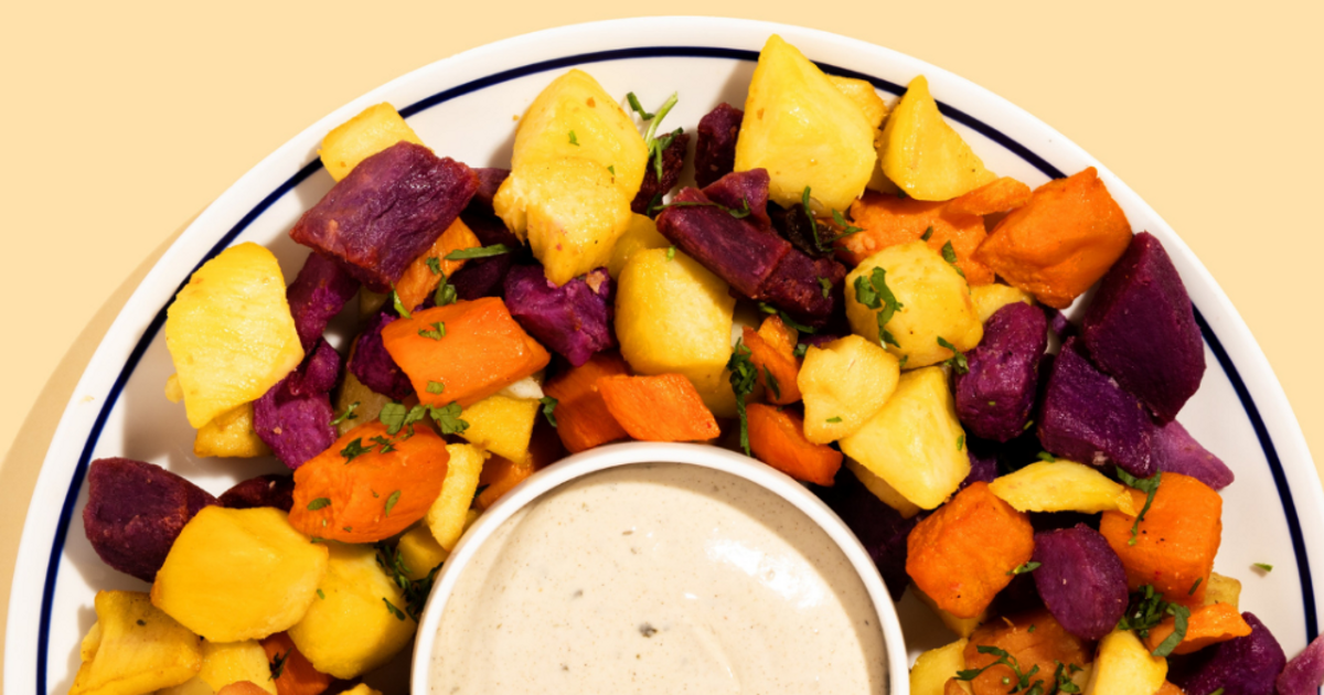 Recept: Happy Sweet Potato Chunks | LA Streetfood | L.A. Foods BV