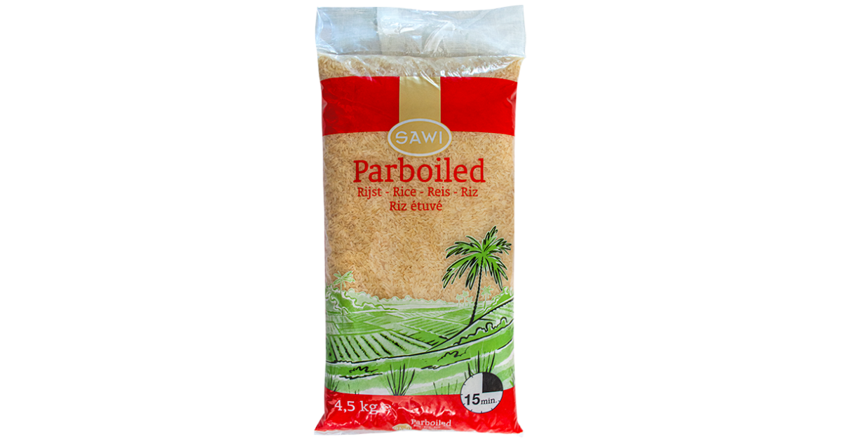 Rijst Parboiled voorgekookt en gedroogd 4,5 kg | LA Streetfood - Horeca ...